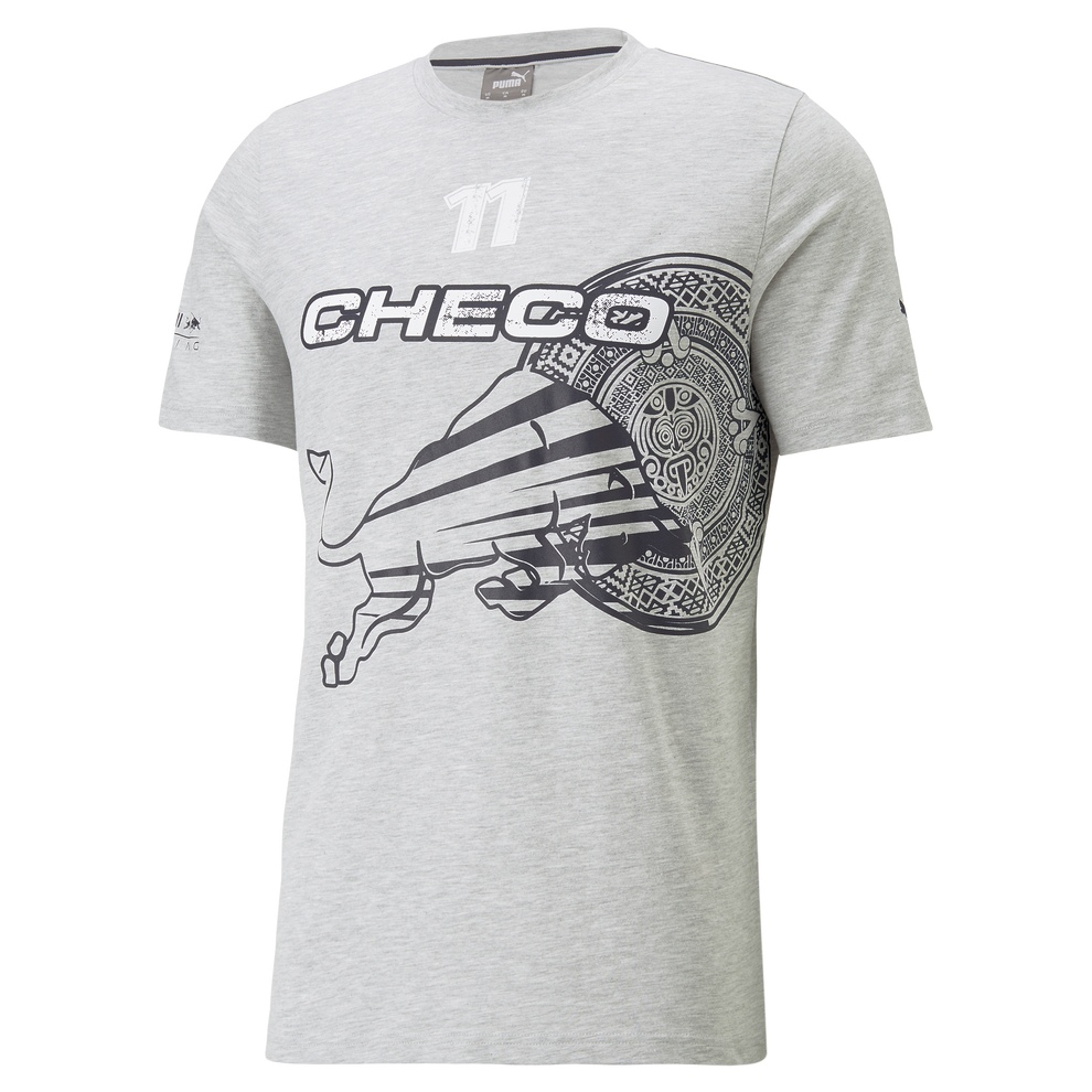 RBR MENS CHECO LOGO GREY TEE 2022 – Sergio Pérez Official Store